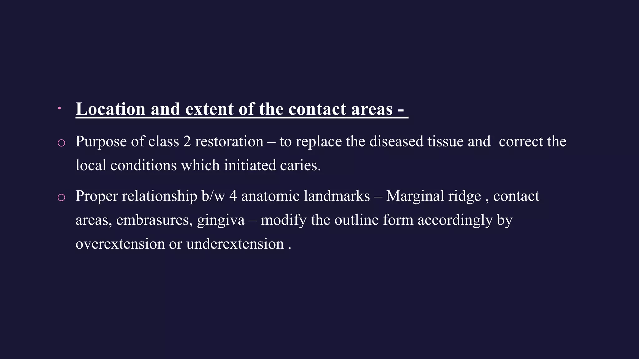 Class 2 cavity amalgam | PPTX