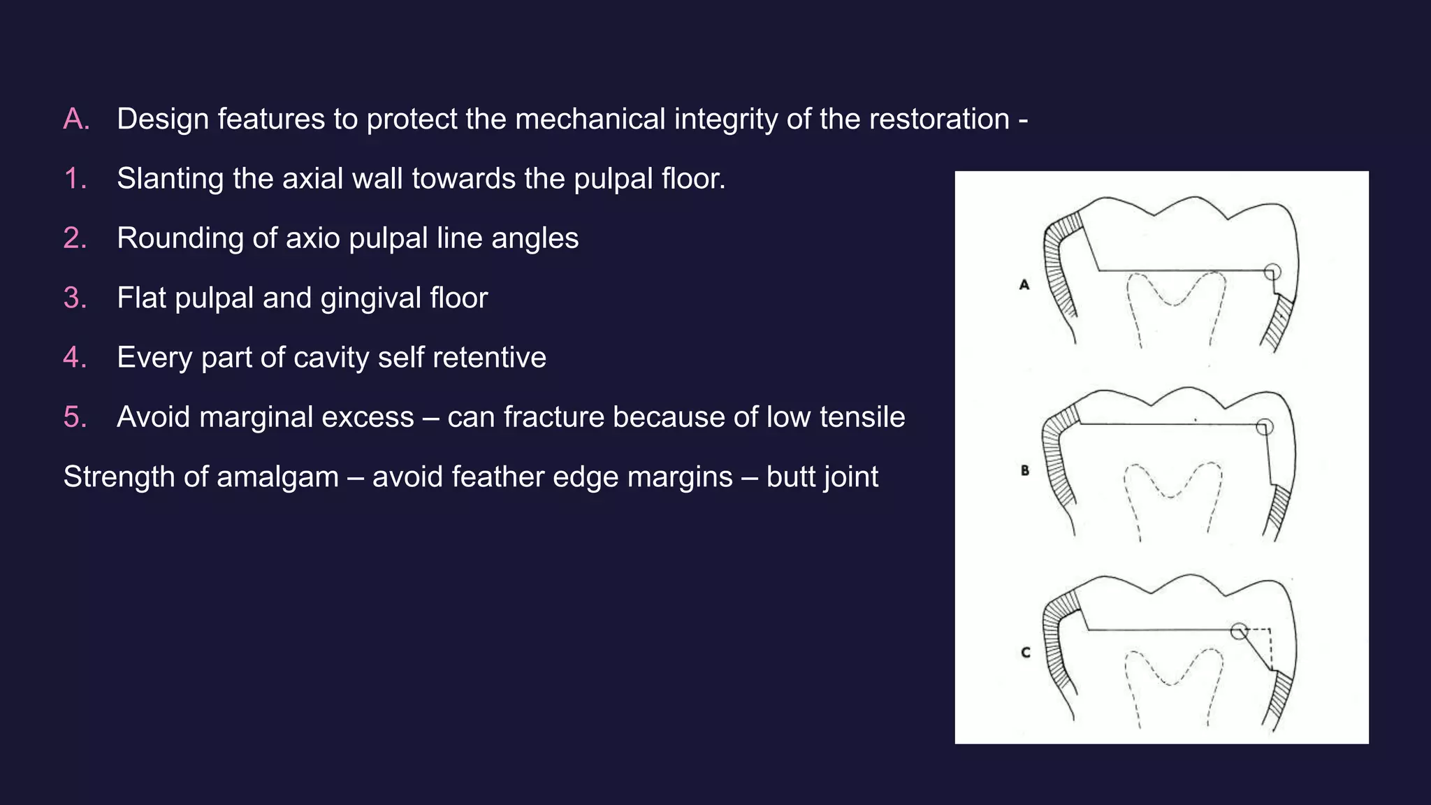 Class 2 cavity amalgam | PPTX