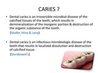 Class 2 Caries & Diagnostic Aids in Endodontics | PPTX