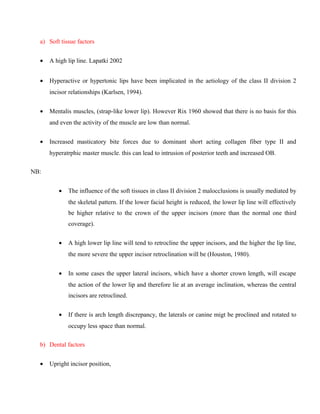 Class 2 division 2 / for orthodontists by Almuzian | DOC