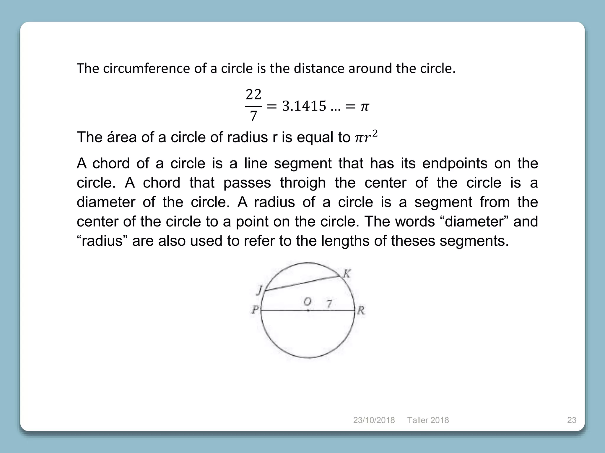 Class2 geometry and trigonometry | PPTX | Geography | Science