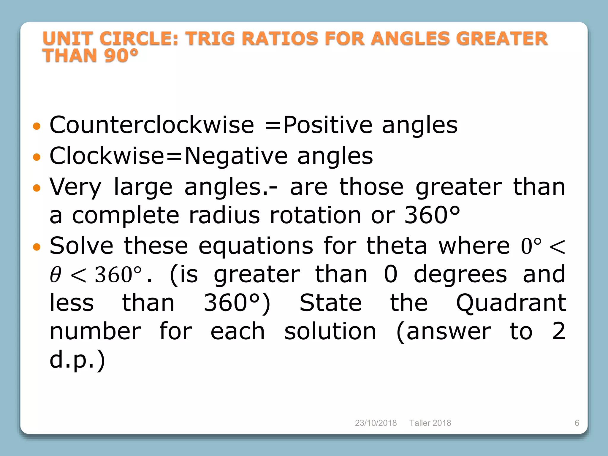 Class2 geometry and trigonometry | PPTX