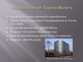 Class 2 group 8 toyota company financial presentation pp | PPTX