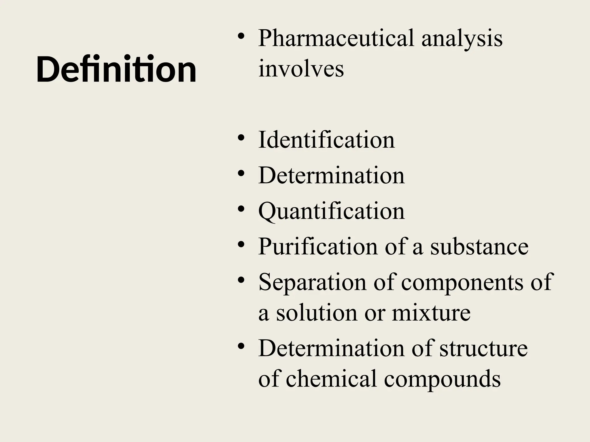 Bp102 T Pharmaceutical Analysis Intro Pptx