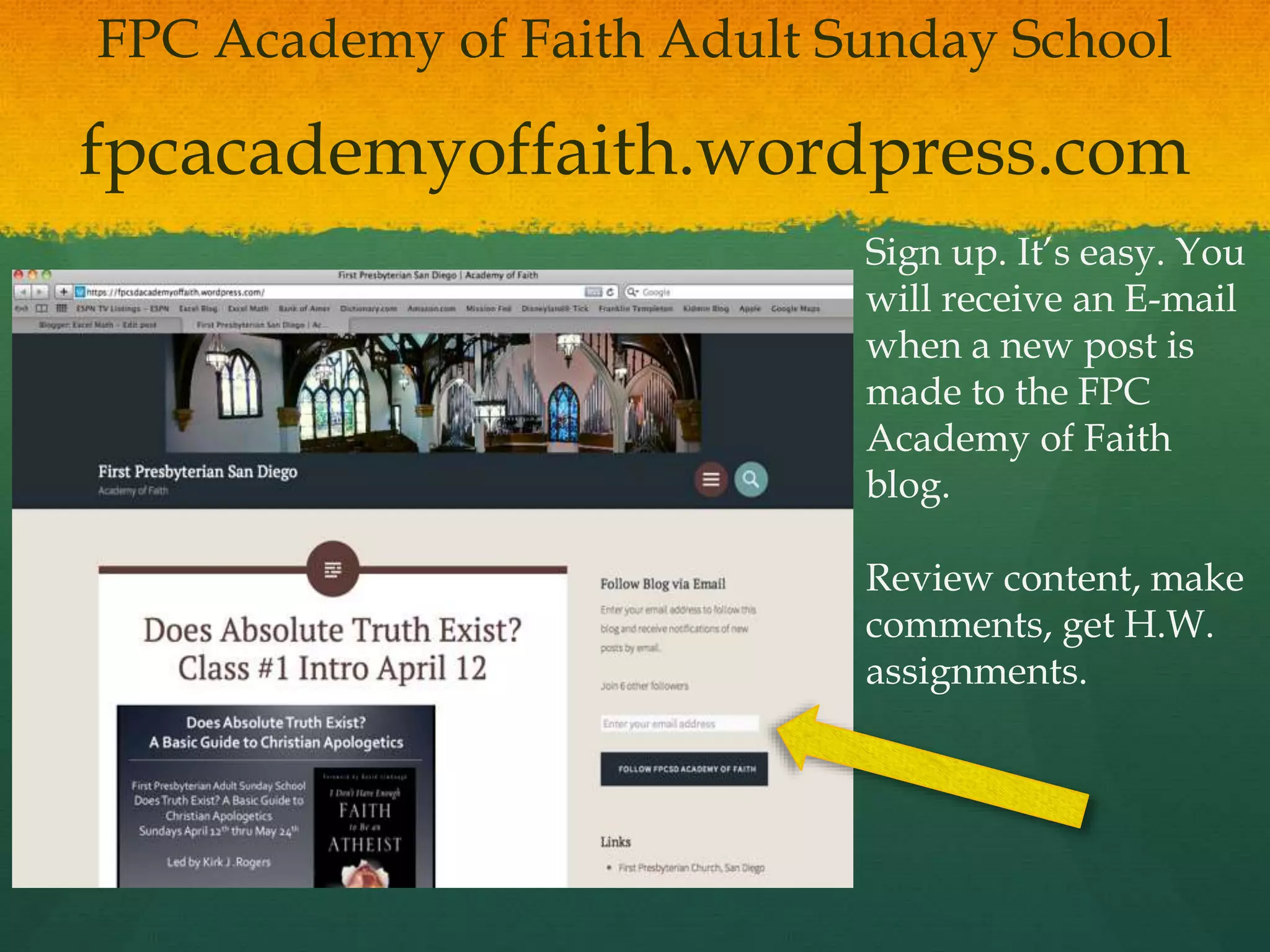 Session # 2. Does Absolute Truth Exist? A Basic Guide to Christian ...