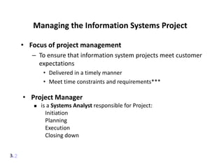 system analysis and design Class 3 | PPT