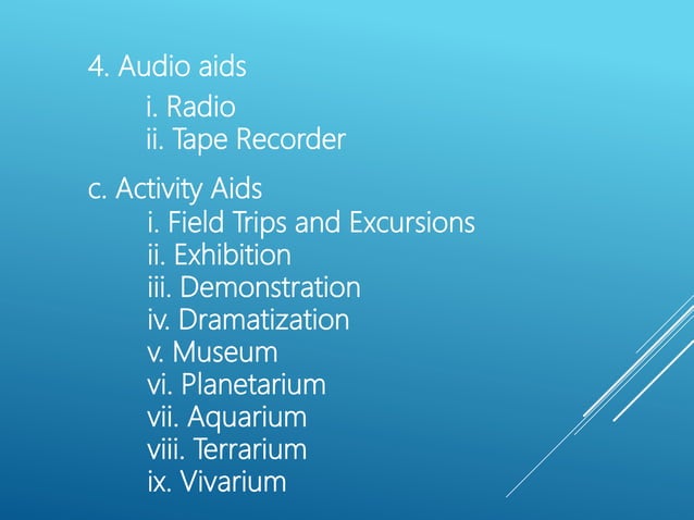 Audio Visual aids | PPTX