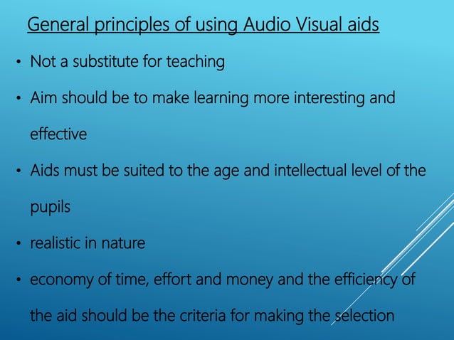 Audio Visual aids | PPTX