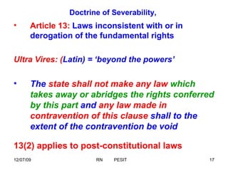 Class3 Fundamental Rights | PPT