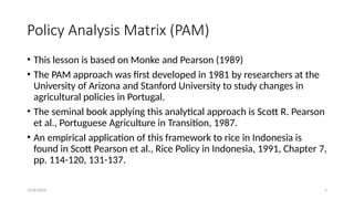 Class 3 - Policy Analysis Matrix (2).pptx