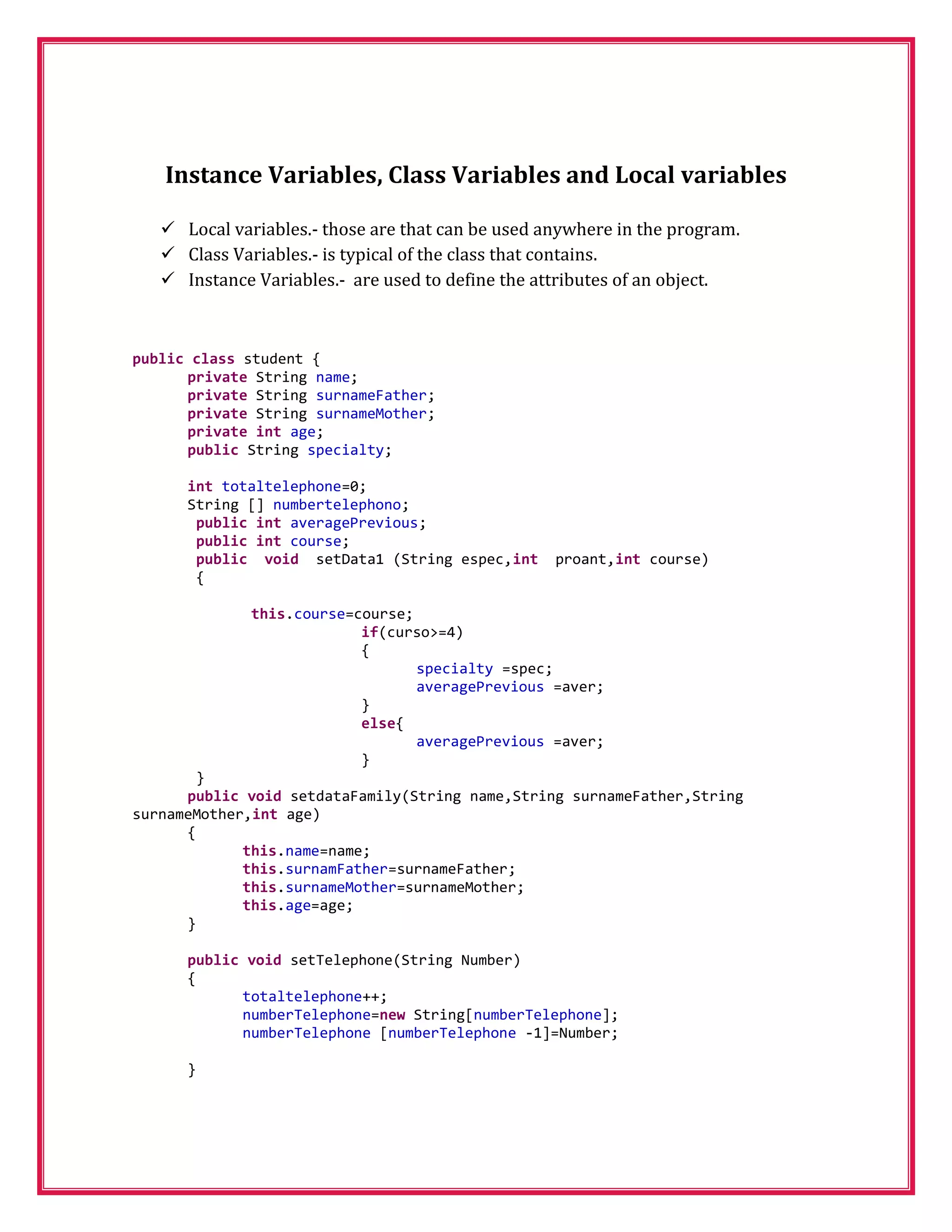 Class 3 2ciclo | PDF