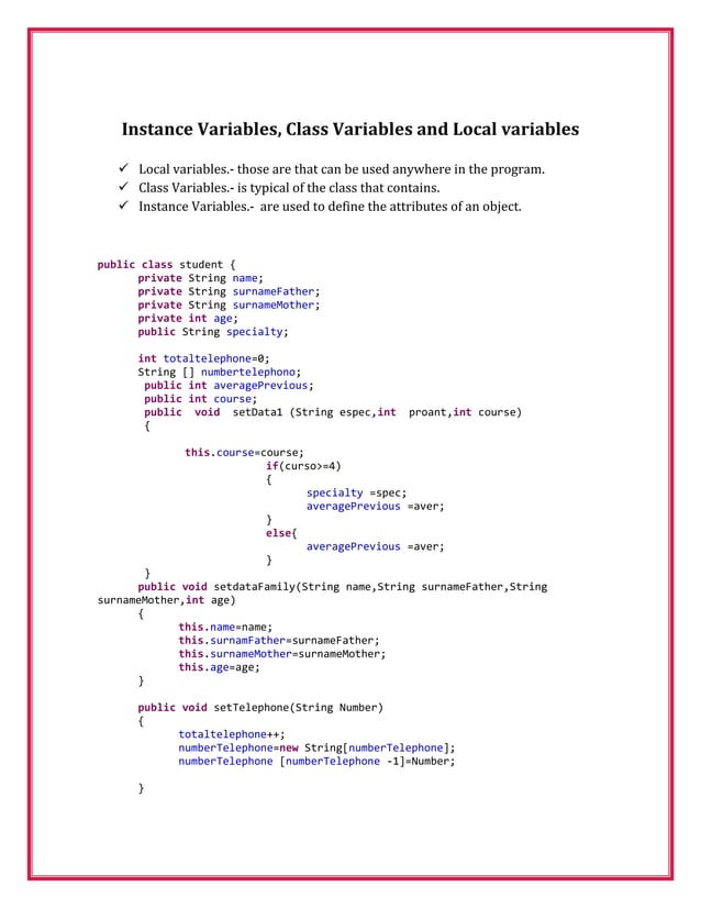 Class 3 2ciclo | PDF