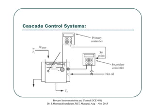 Class 33 advanced control strategies - cascade control | PDF