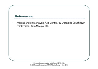 Class 34 advanced control strategies – feedforward control | PDF