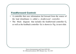 Class 34 advanced control strategies – feedforward control | PDF