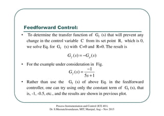 Class 34 advanced control strategies – feedforward control | PDF
