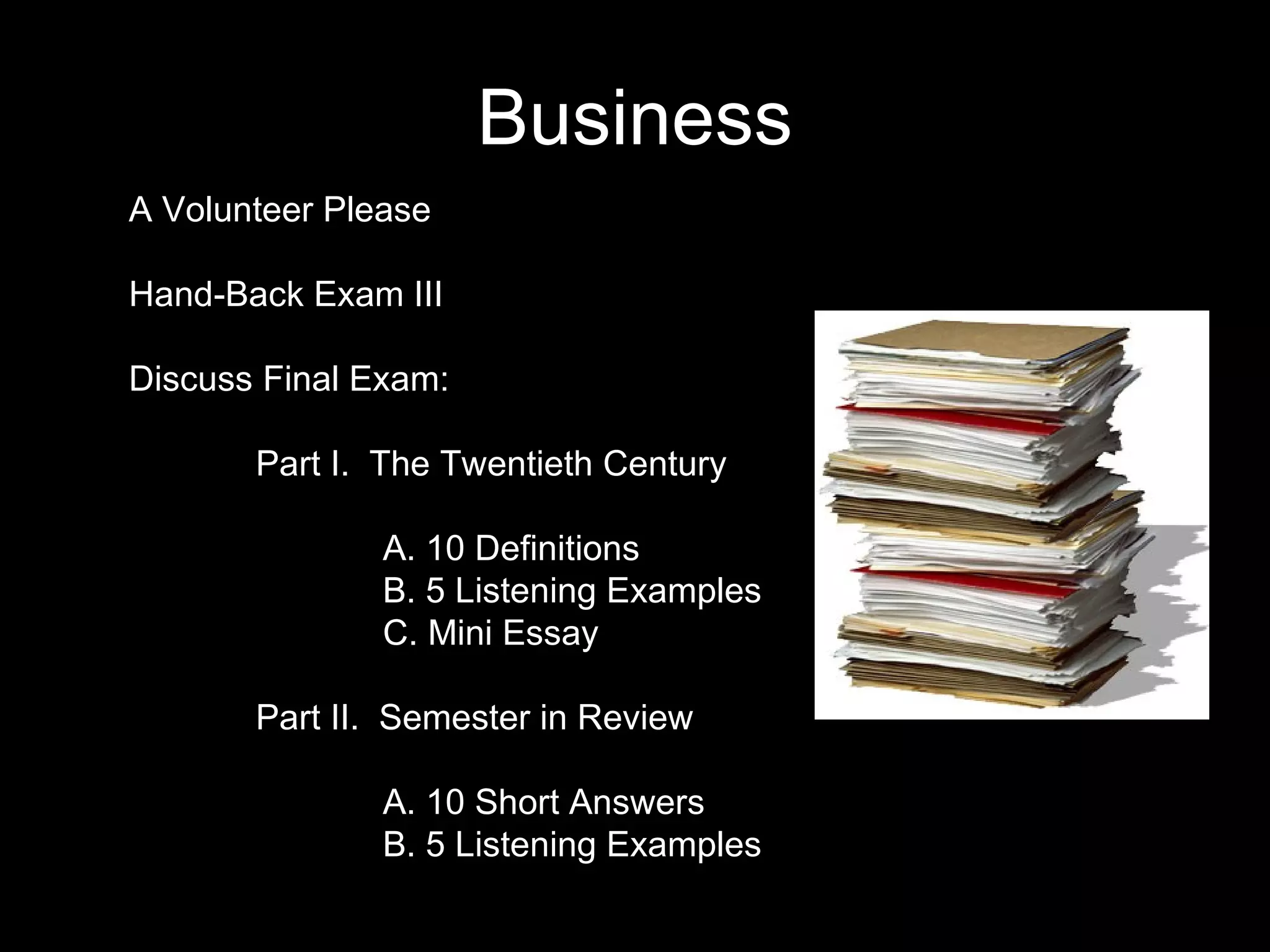 UNIT V - Class 37 | PPT