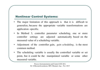 Class 37 inferential control, gain scheduling | PPT