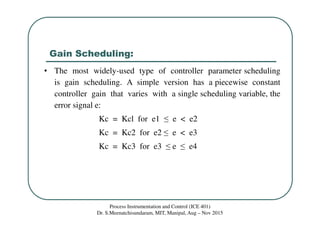 Class 37 inferential control, gain scheduling | PPT