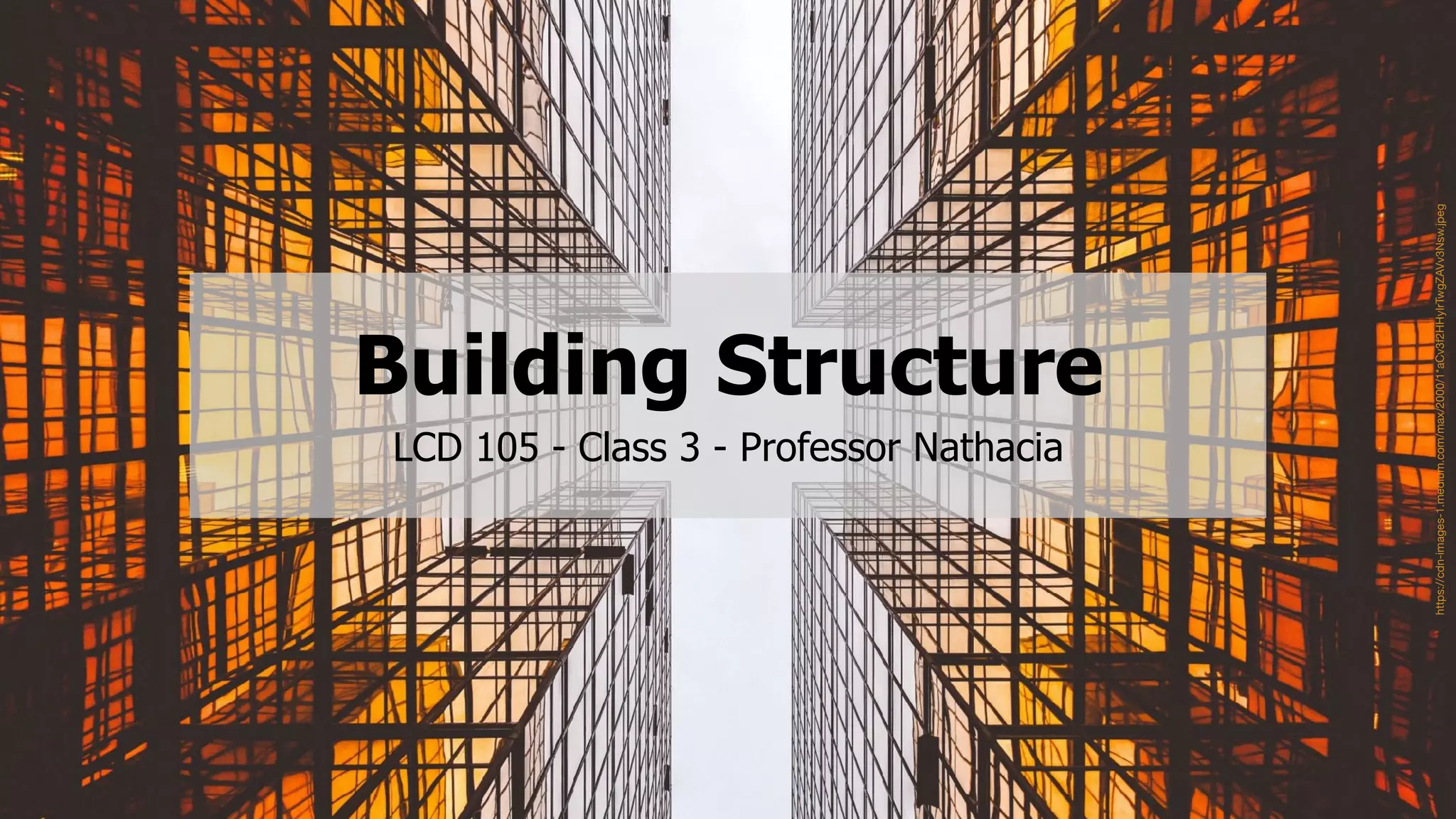 Class3 building structure | PPT