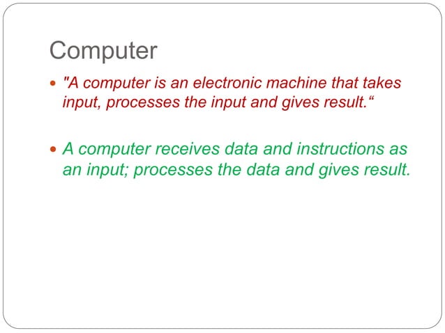 Class 3 c0mputer day 1 | PPTX | Technology & Computing