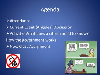 Class 3 How Government Works | PPT