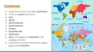 Class 3rd Social Studies Chapter 2 (KNOWING OUR EARTH) | PPTX