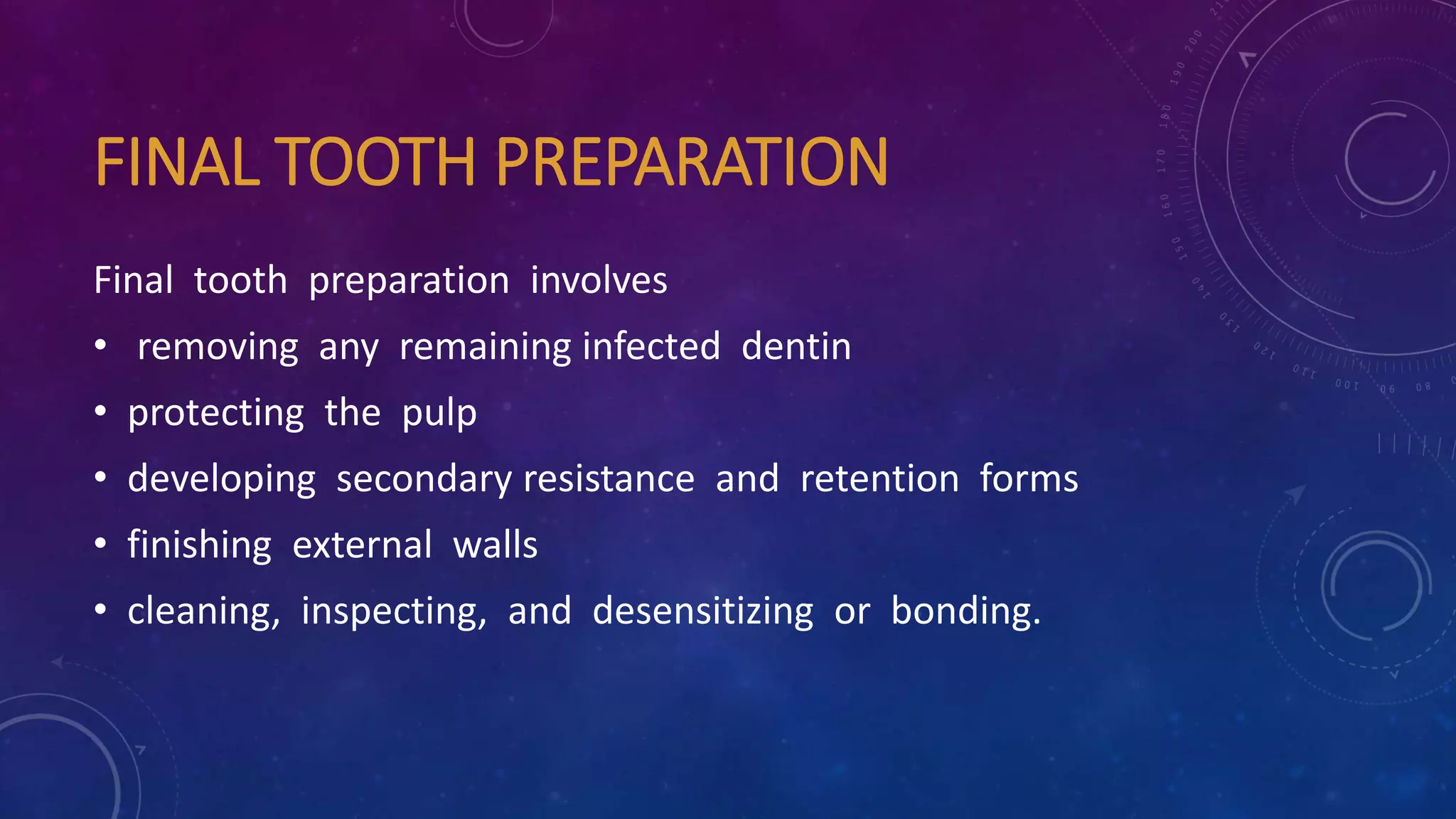 Class 3 tooth preparation | PPTX