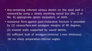 Class 3 tooth preparation | PPTX