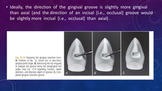 Class 3 tooth preparation | PPTX