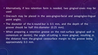 Class 3 tooth preparation | PPTX