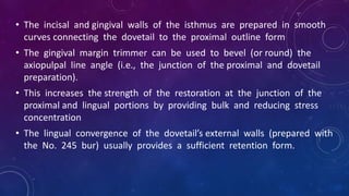 Class 3 tooth preparation | PPTX