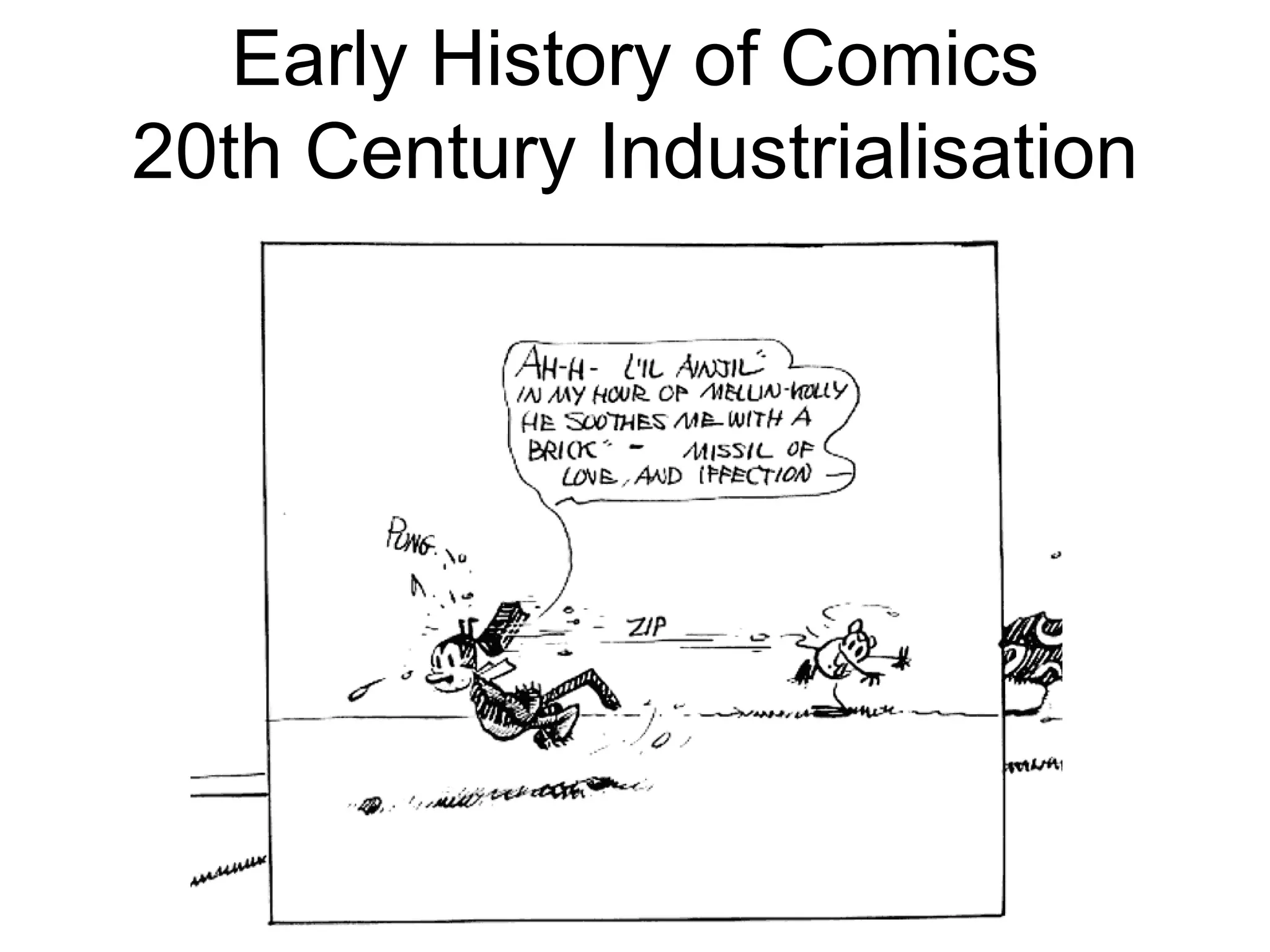 Early History of Comics Part 1 | PPT