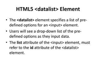 HTML 5 Basics Part Three | PPT