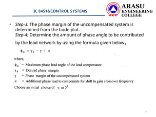 Bode plot and control system root locus graph | PPT