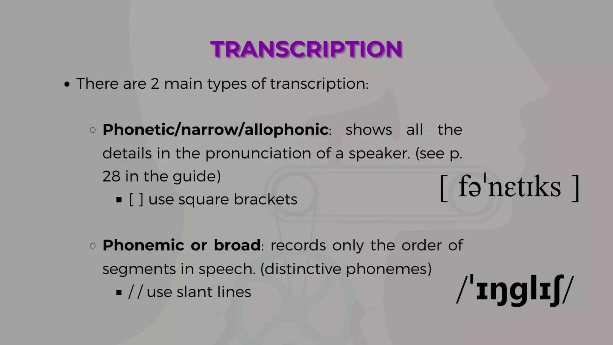Class 4 - Phonetics | PPTX