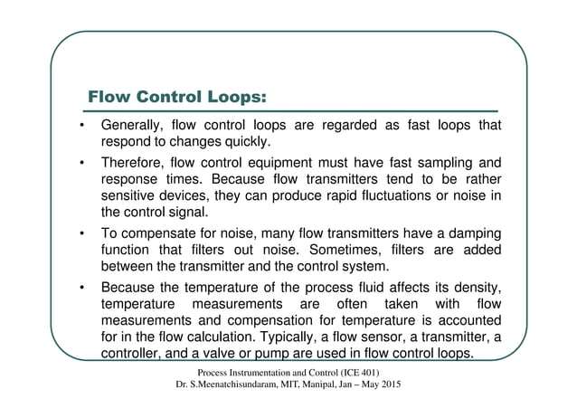 Class 4 process control loops | PDF | Chemistry | Science
