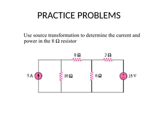 Class 4- source transformation, mesh analysis with ac circuits.pptx