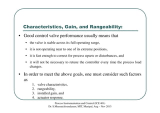 Class 40 final control elements - control valves | PDF