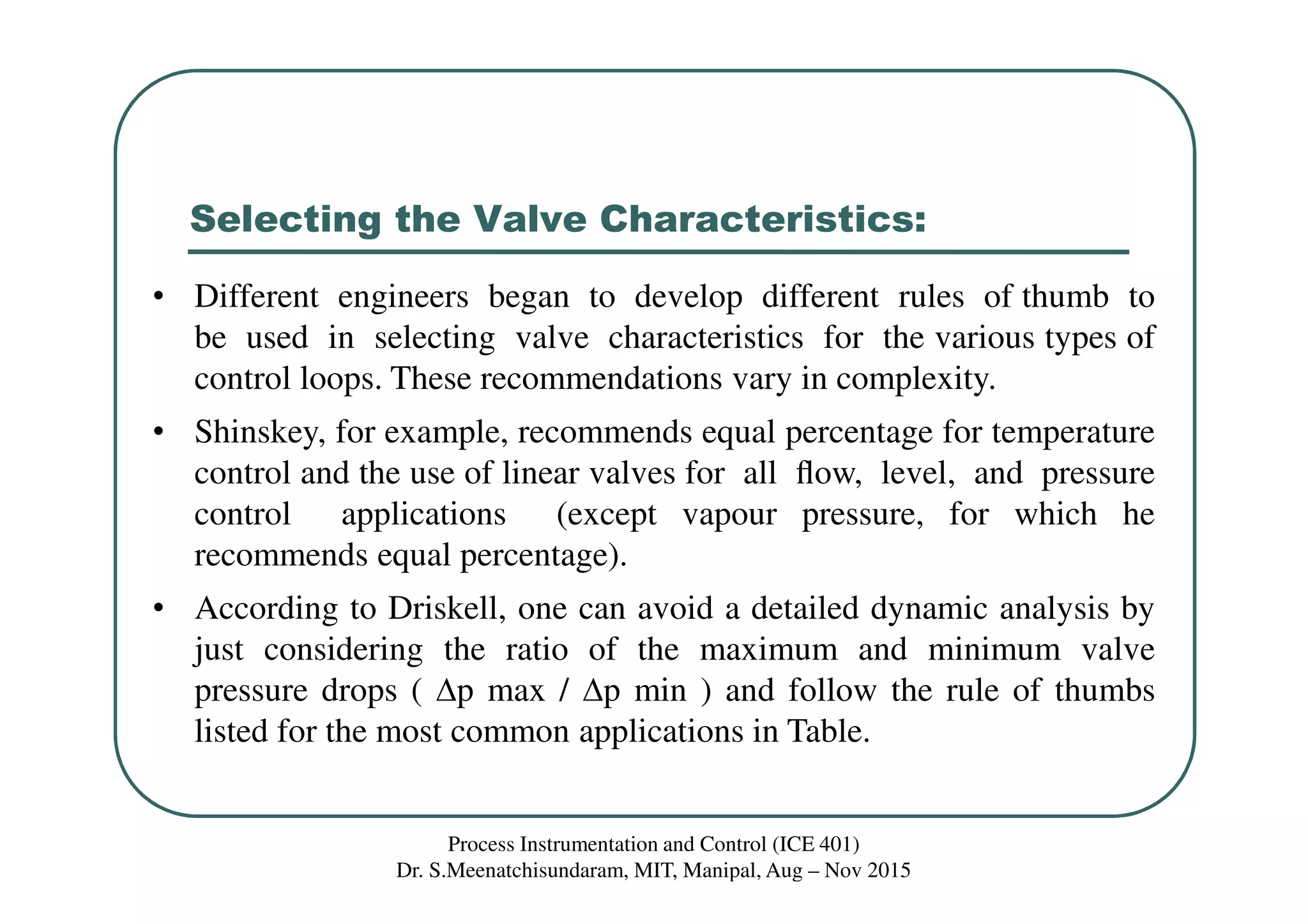 Class 41 final control elements - control valves | PDF