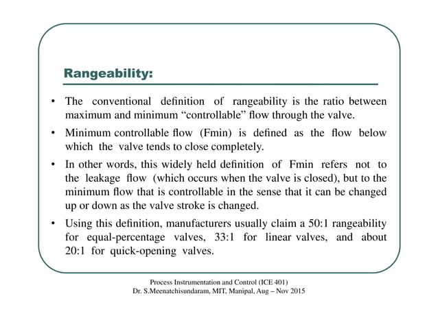 Class 41 final control elements - control valves | PDF