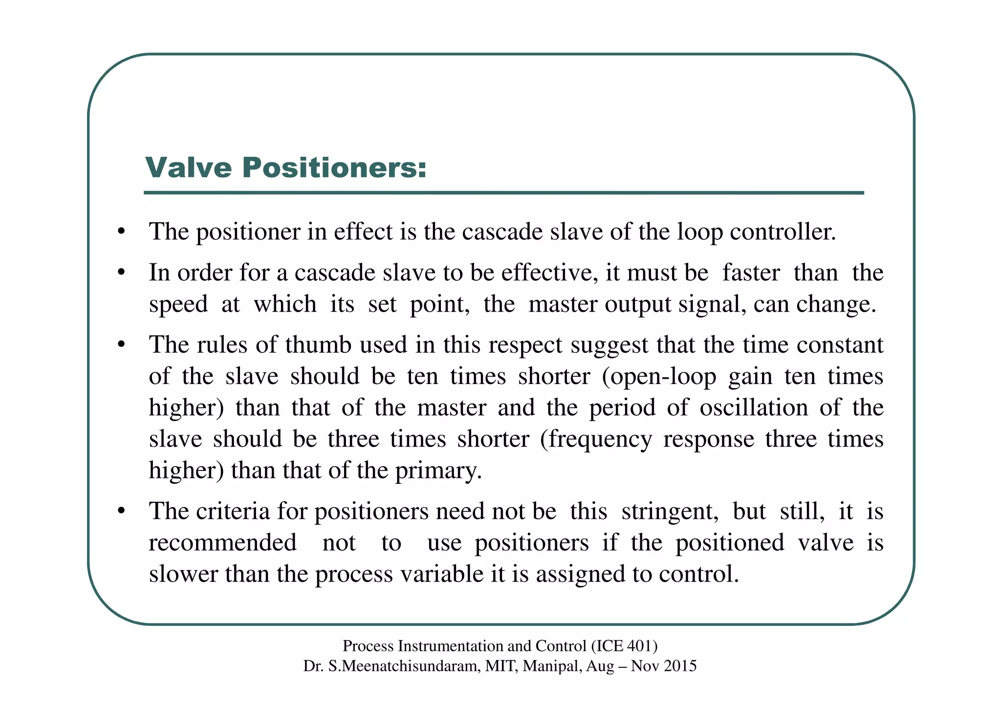 Class 42 control valves - valve positioners, cavitation and flashing | PDF