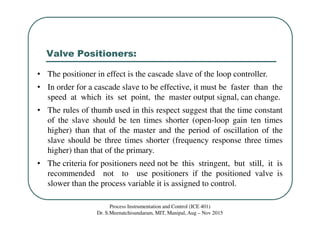 Class 42 control valves - valve positioners, cavitation and flashing | PDF