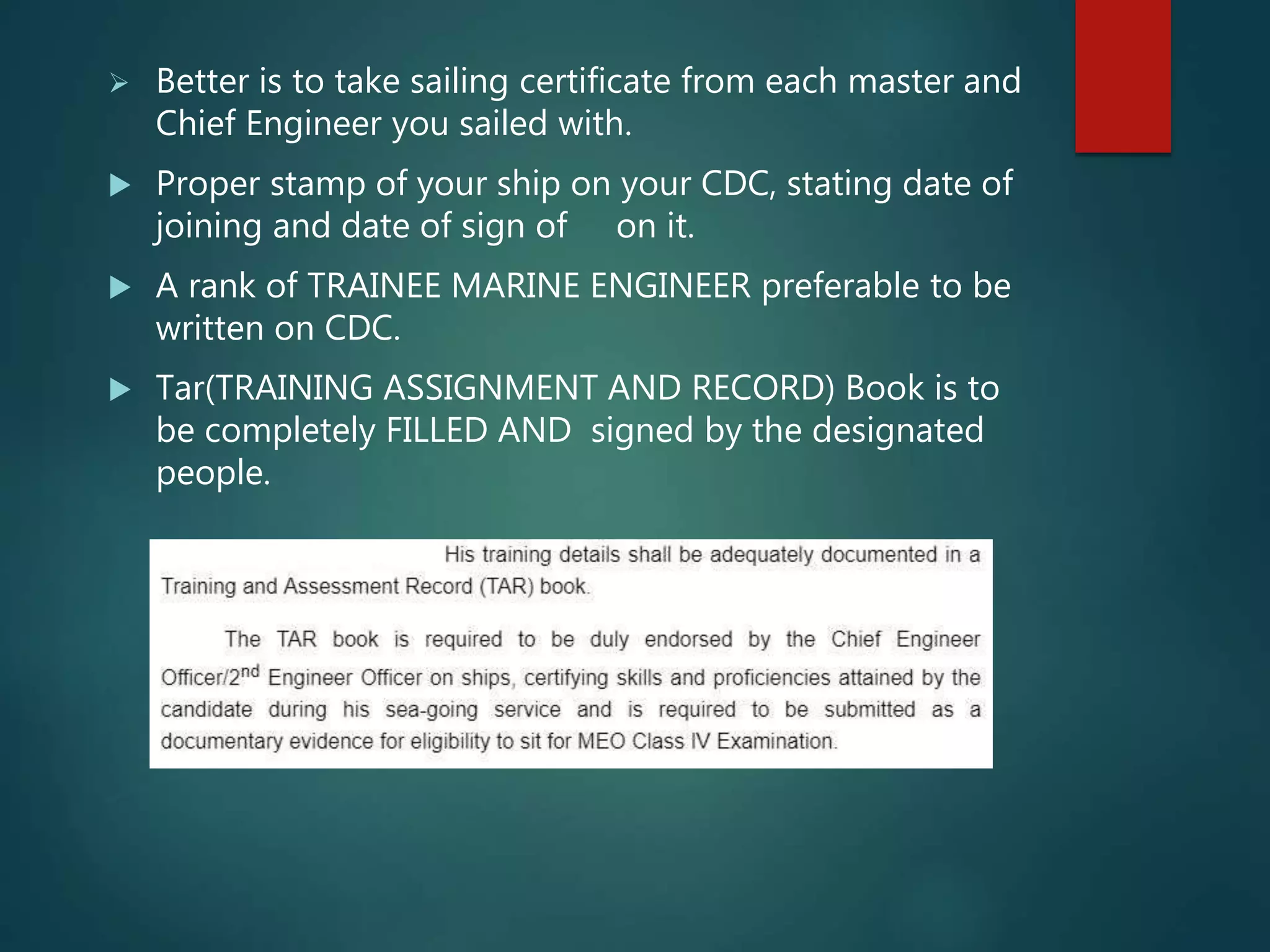 COMPLETE DETAILS OF MEO CLASS4 EXAMINATION | PPTX