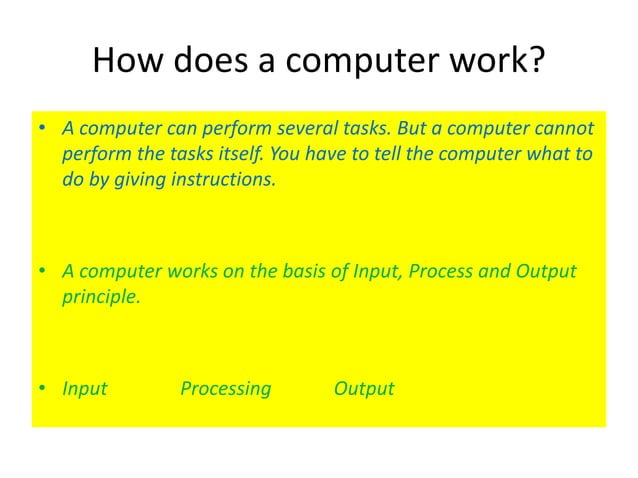 Class 4 computer day 1 | PPTX | Technology & Computing