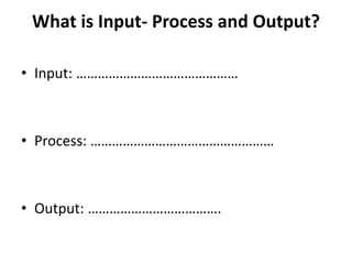 Class 4 computer day 1 | PPTX