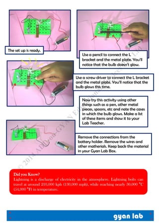 Electricity for Beginners - Fun-ducative Experiments | PDF