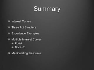 GAME 3400 Level Design - Experience Architecture | PPT