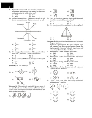 Class 4 logical reasoning | PDF