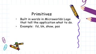 MSW LOGO PRIMITIVES | PPT | Free Download